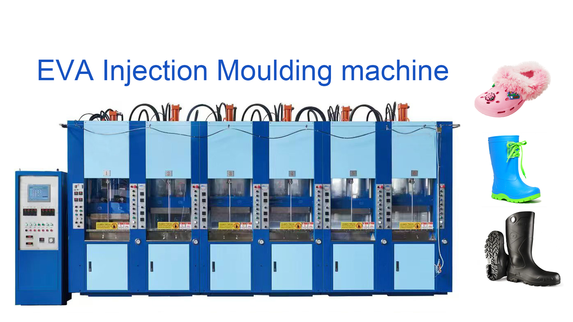 EVA INJECTION MOULDING MACHINE - Innovative Shoe Machinery & Molds ...